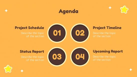 Awesome Teachers Meeting Google Slides theme & PPT template