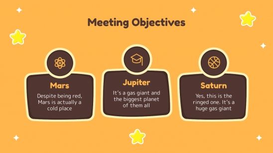 Awesome Teachers Meeting Google Slides theme & PPT template