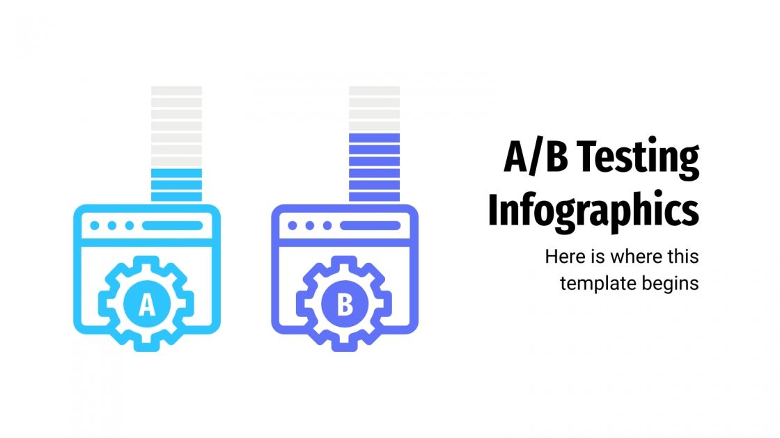 A/B Testing Infographics for Google Slides & PowerPoint
