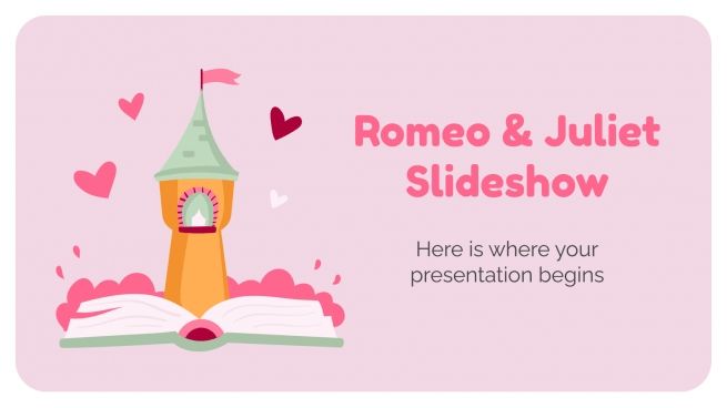 Romeo & Juliet Slideshow Google Slides & PowerPoint template
