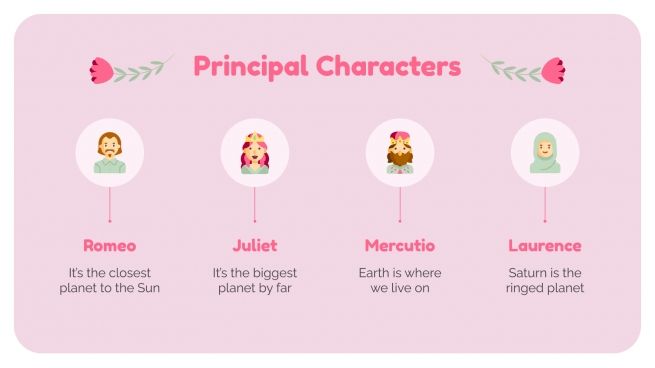 Romeo & Juliet Slideshow Google Slides & PowerPoint template