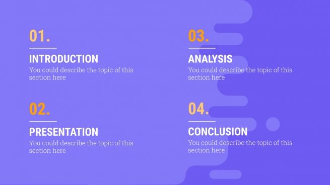 High School Virtual Graduation Google Slides and PPT template