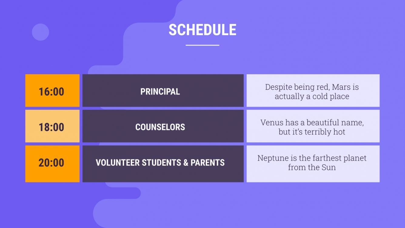 High School Virtual Graduation Google Slides and PPT template