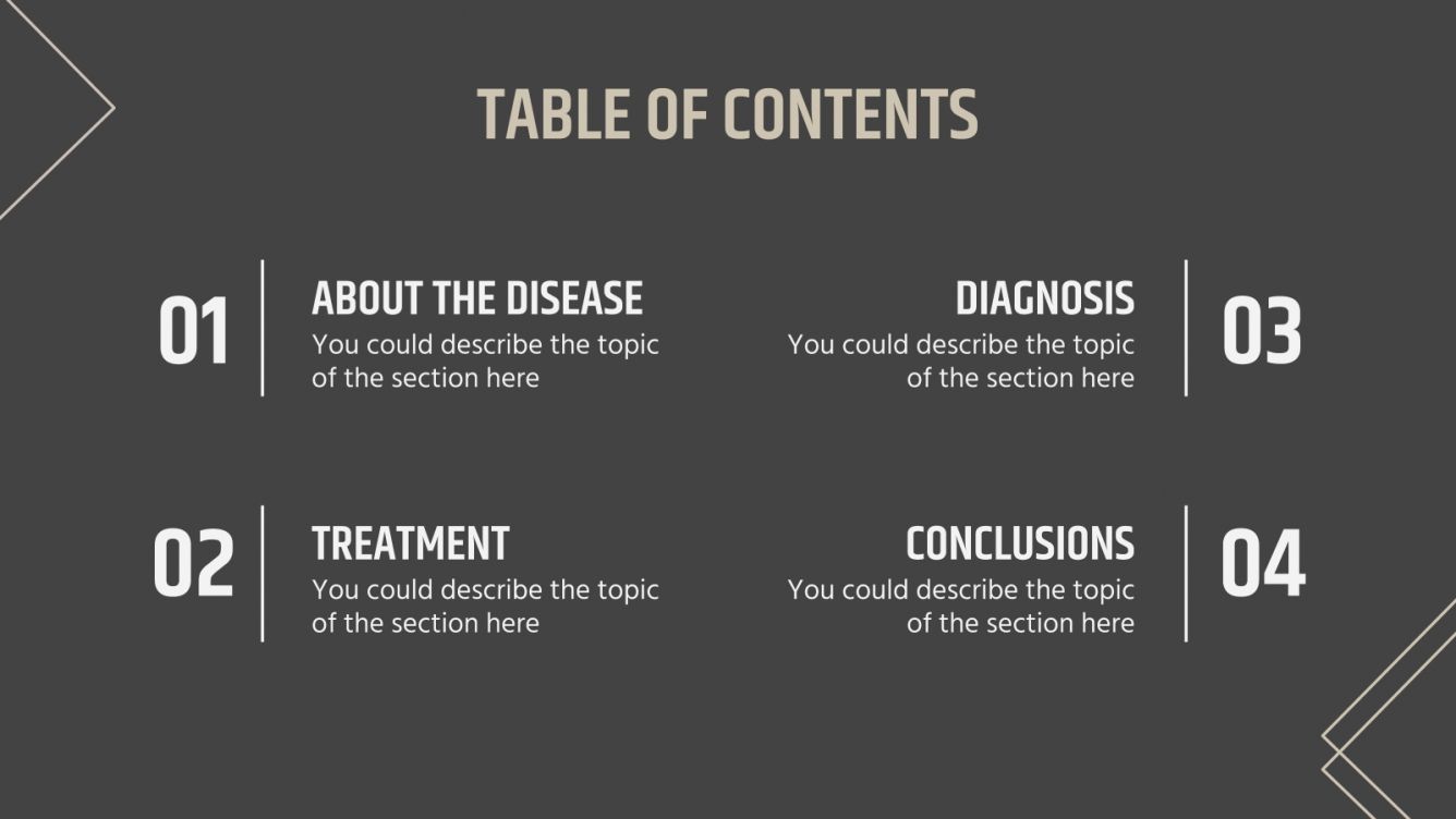 Professional Disease Google Slides and PowerPoint template