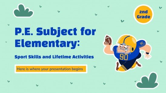 P.E. for Elementary: Sport Skills and Lifetime Activities