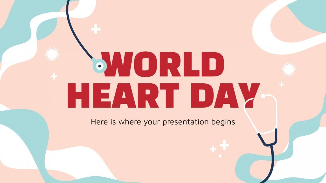 Google Slides & PowerPoint presentations about hearts