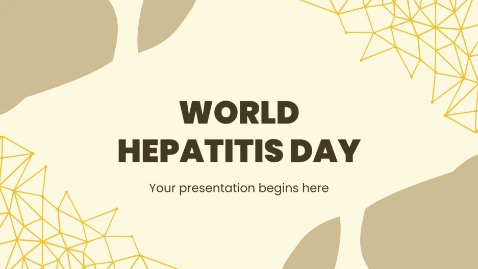 World Hepatitis Day Google Slides and PowerPoint template
