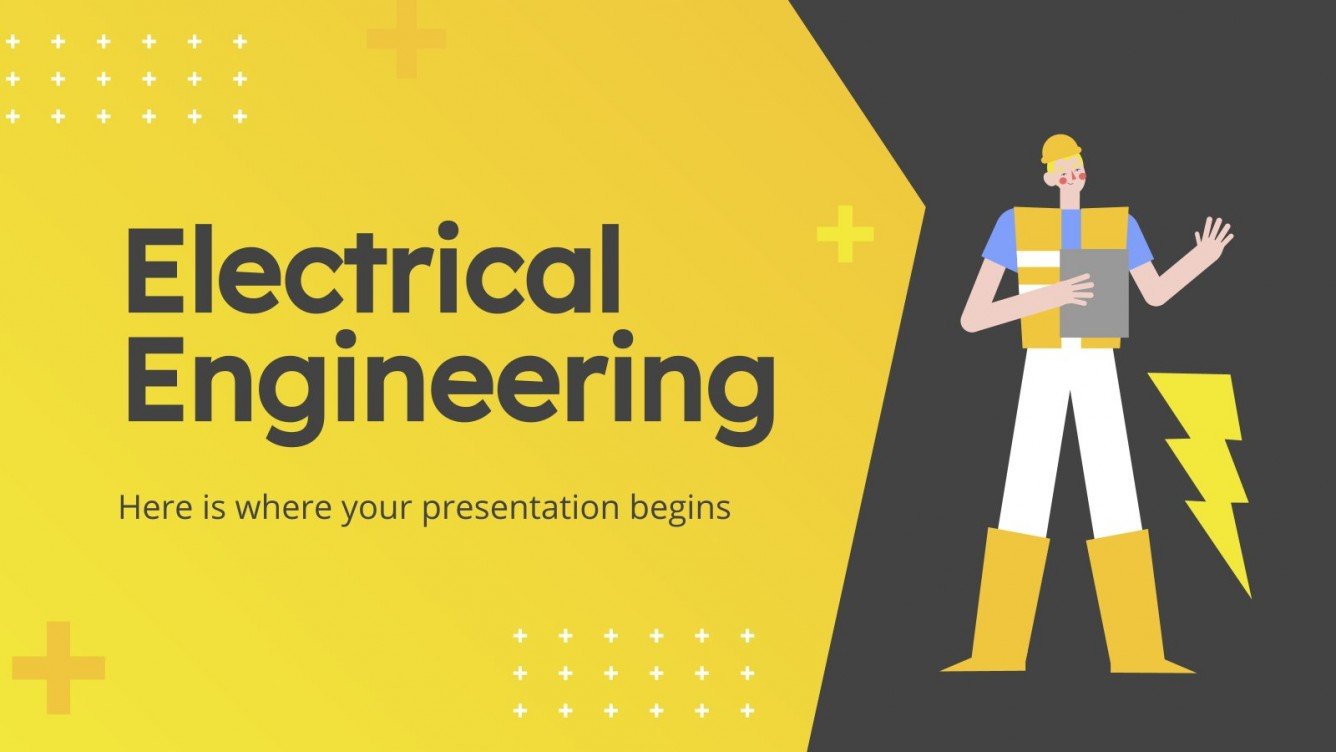 Electrical Engineering | Google Slides & PowerPoint template Electrical Engineering | Google Slides & PowerPoint template