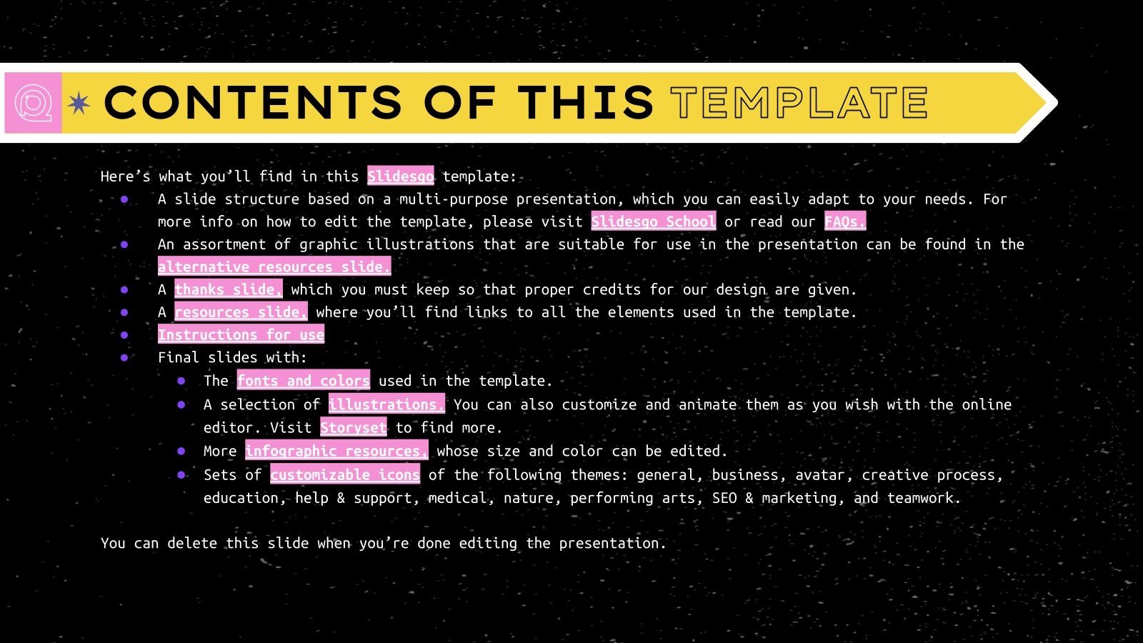 Visual Grammar for Designers | Google Slides & PowerPoint