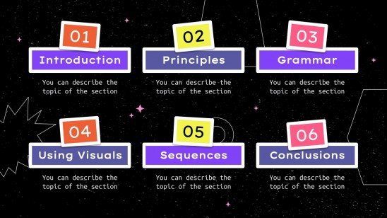 Visual Grammar for Designers | Google Slides & PowerPoint