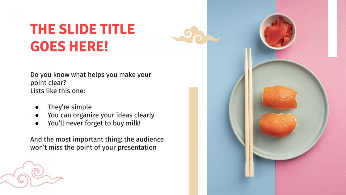 Special Sushi Restaurant | Google Slides & PowerPoint