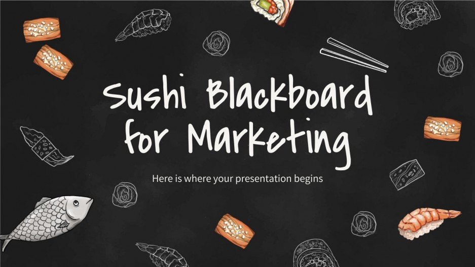 Free Sushi Google Slides themes and PowerPoint templates