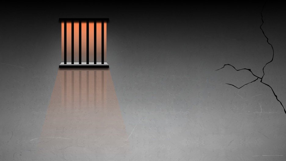 Videocall Prison Backgrounds | Google Slides & PPT