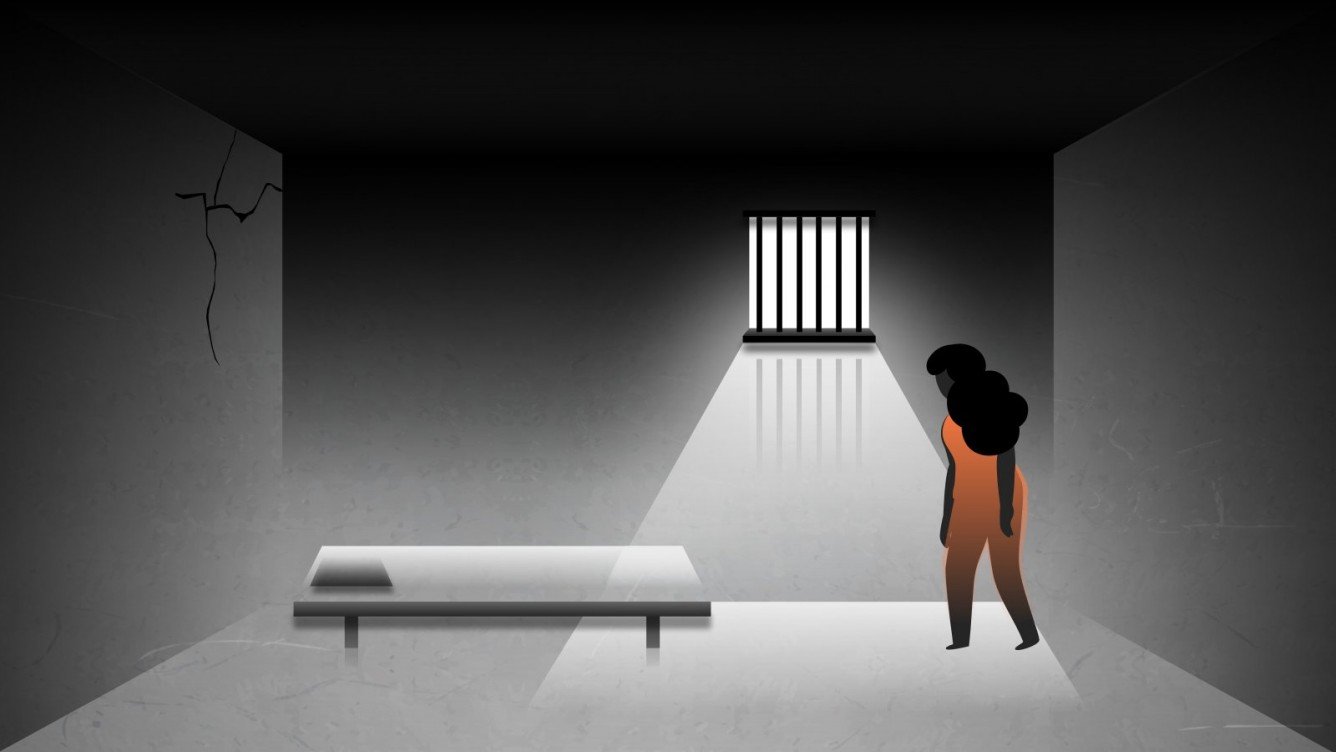 Videocall Prison Backgrounds | Google Slides & PPT