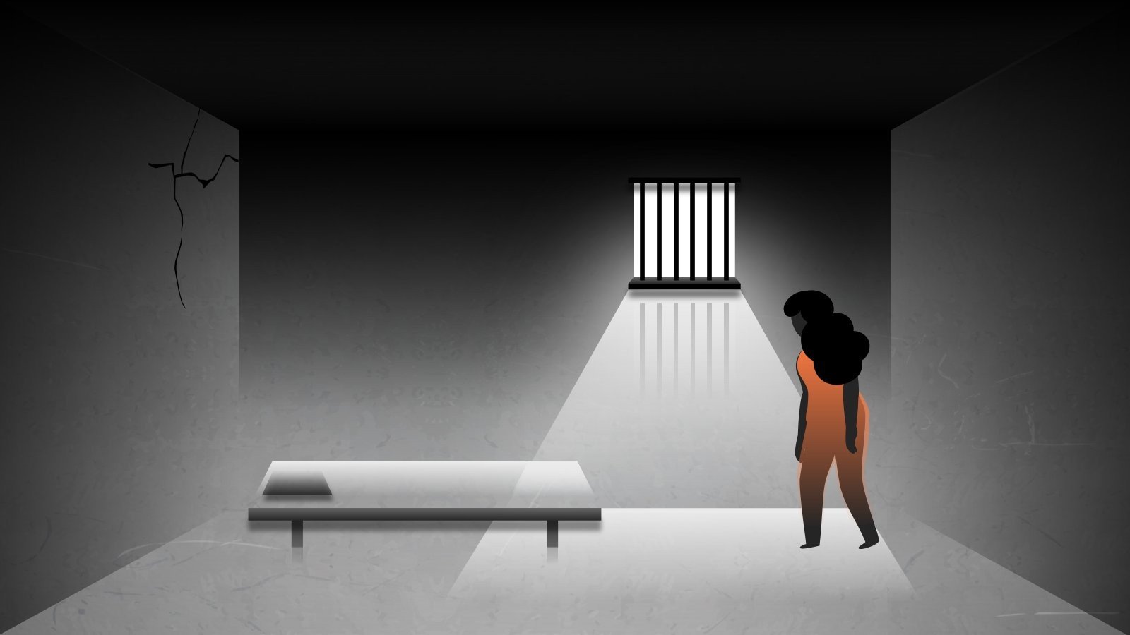 Videocall Prison Backgrounds | Google Slides & PPT