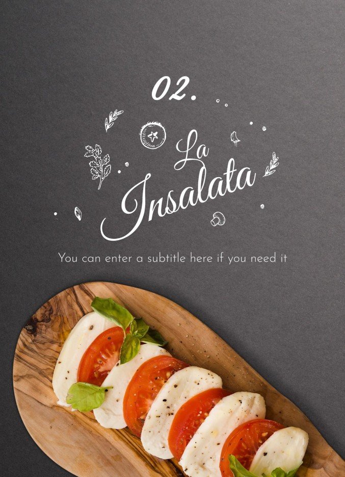 Libro de recetas italianas | Google Slides y PowerPoint