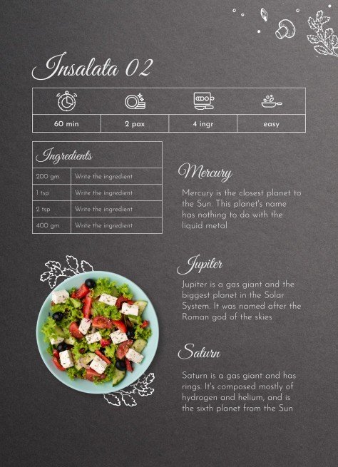 Tasty Italian Cookbook | Google Slides & PowerPoint template