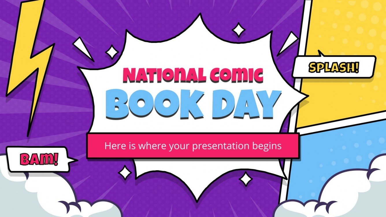 Free Google Slides & PPT templates related to Comic Books