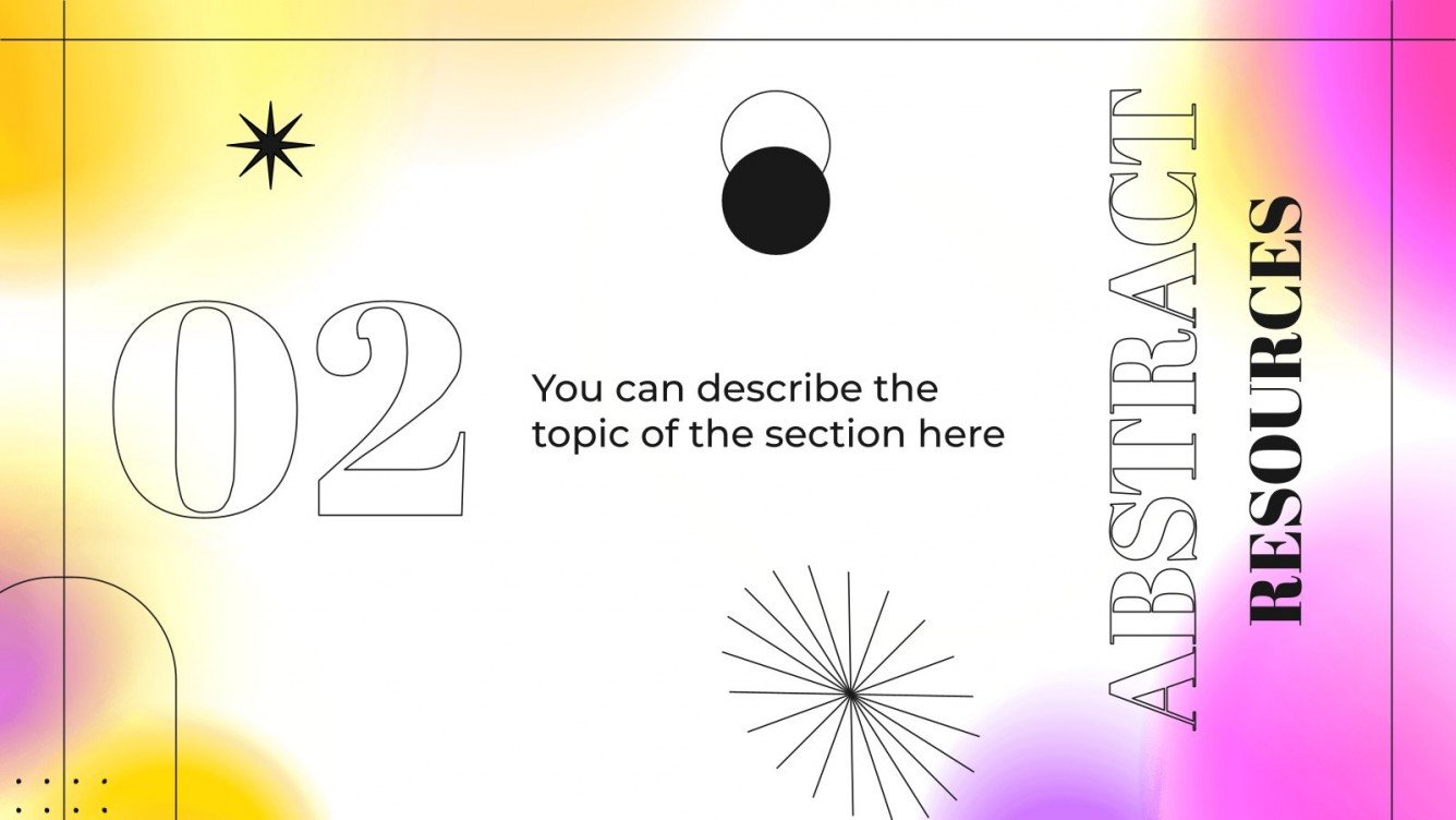 Abstract Detailed Lesson Plan for Pre-K | Google Slides & PPT