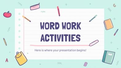 Free Google Slides and PowerPoint Templates about Work