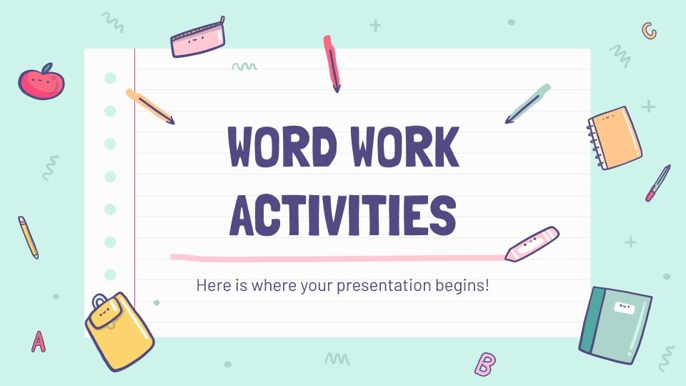 Free Google Slides and PowerPoint Templates about Work