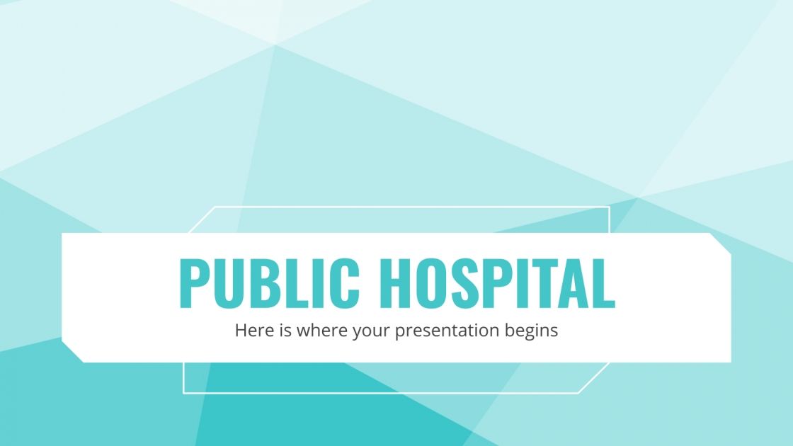 Public Hospital Google Slides theme and PowerPoint template