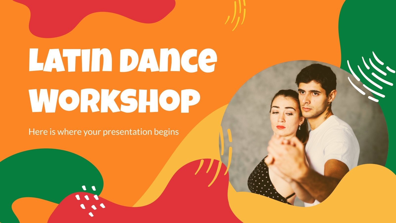 Latin Dance Workshop | Google Slides & PowerPoint template