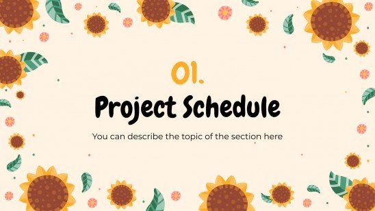Sunflower Business Meeting | Google Slides & PowerPoint
