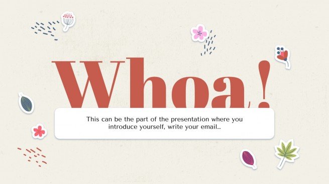 Floral Detailed Lesson Plan for Pre-K | Google Slides & PPT