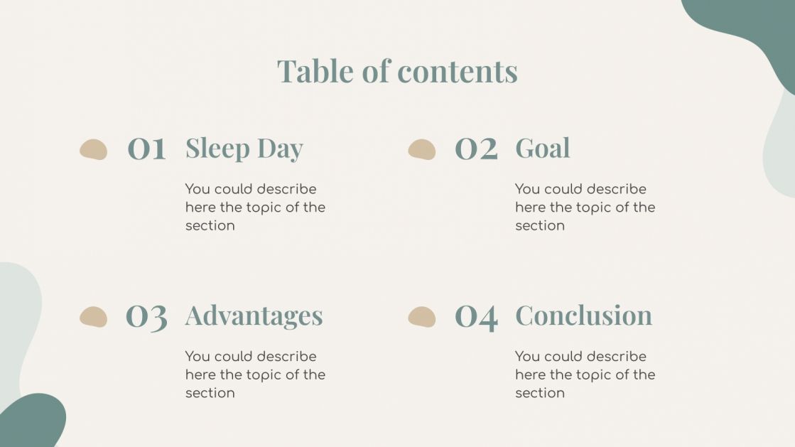 Sleep Day Appreciation Google Slides & PowerPoint template
