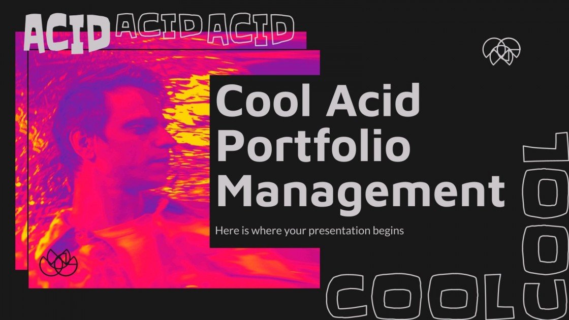 Cool Acid Portfolio Management | Google Slides & PowerPoint