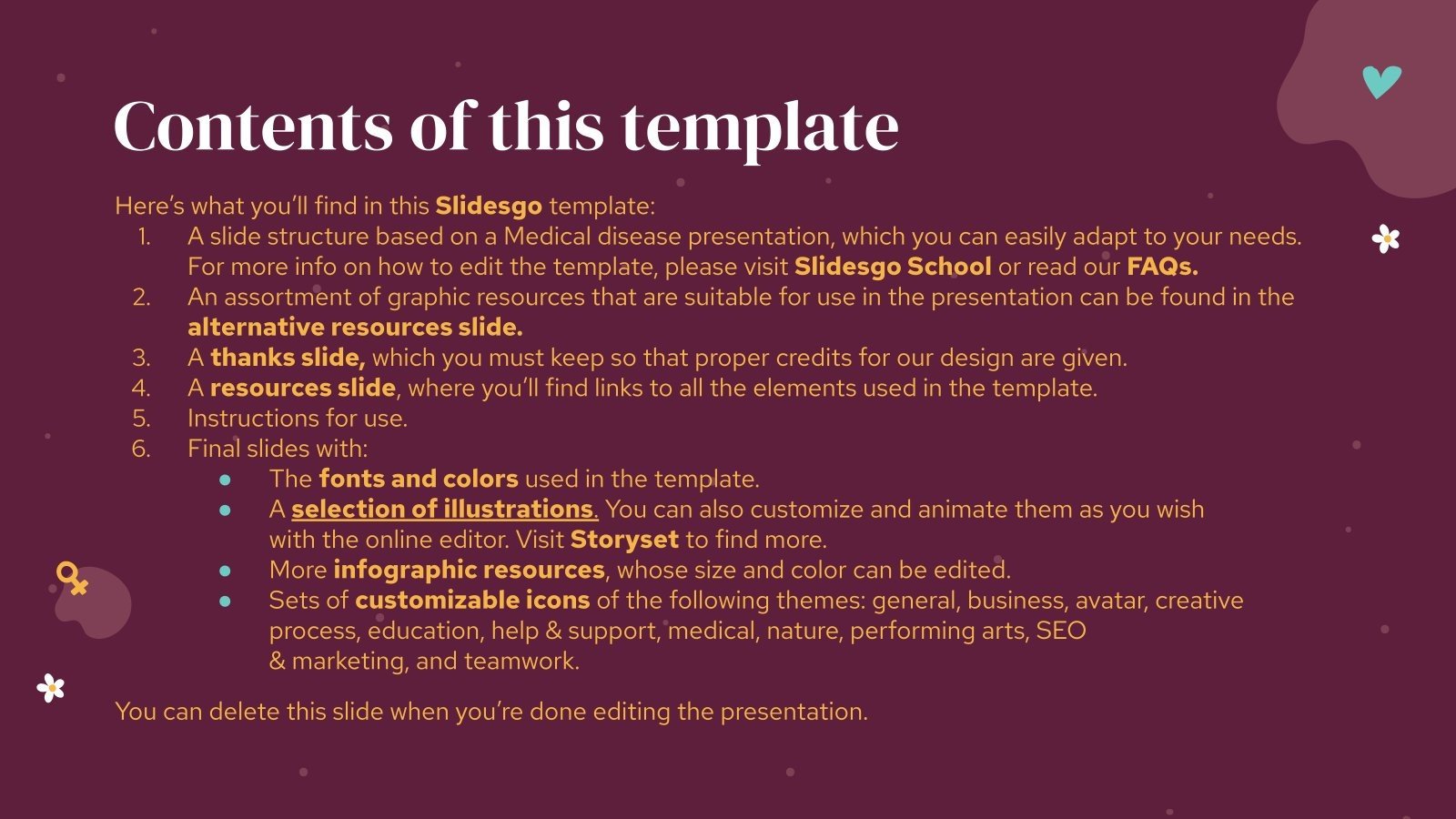 Endometriosis Disease | Google Slides & PowerPoint template