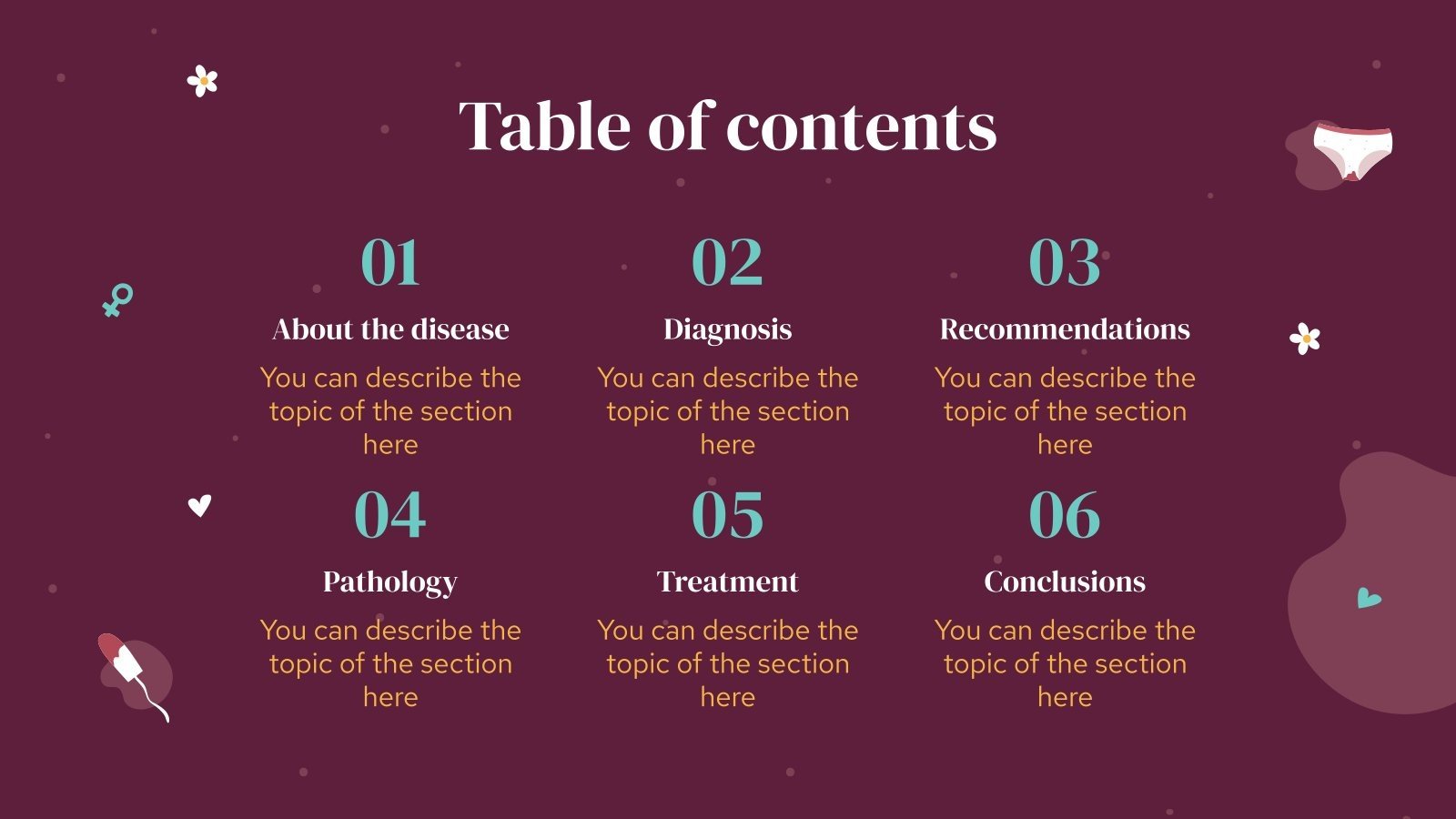 Endometriosis Disease | Google Slides & PowerPoint template