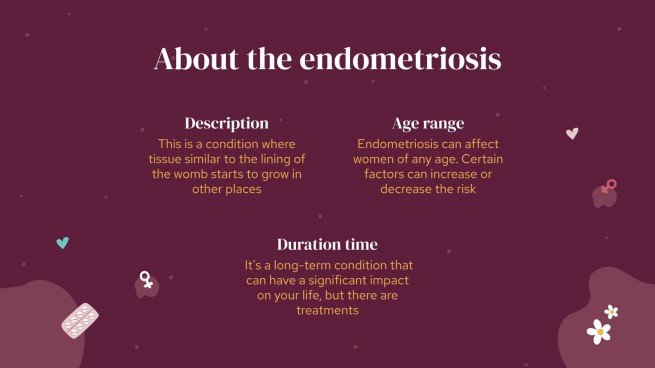 Endometriosis Disease | Google Slides & PowerPoint template
