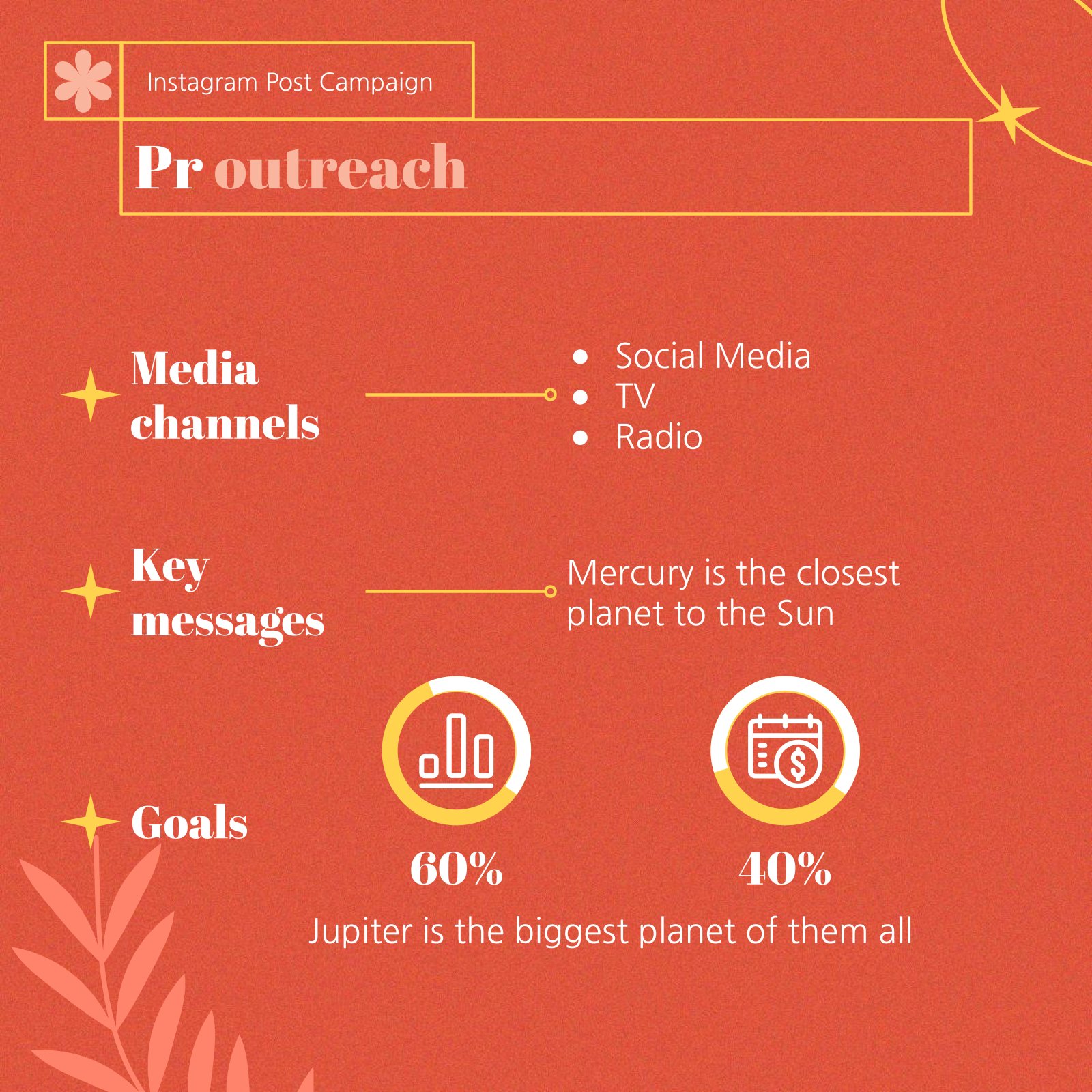 Warm Elegant Instagram Posts Campaign | Google Slides & PPT