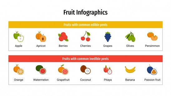 Fruit Infographics | Google Slides & PowerPoint template