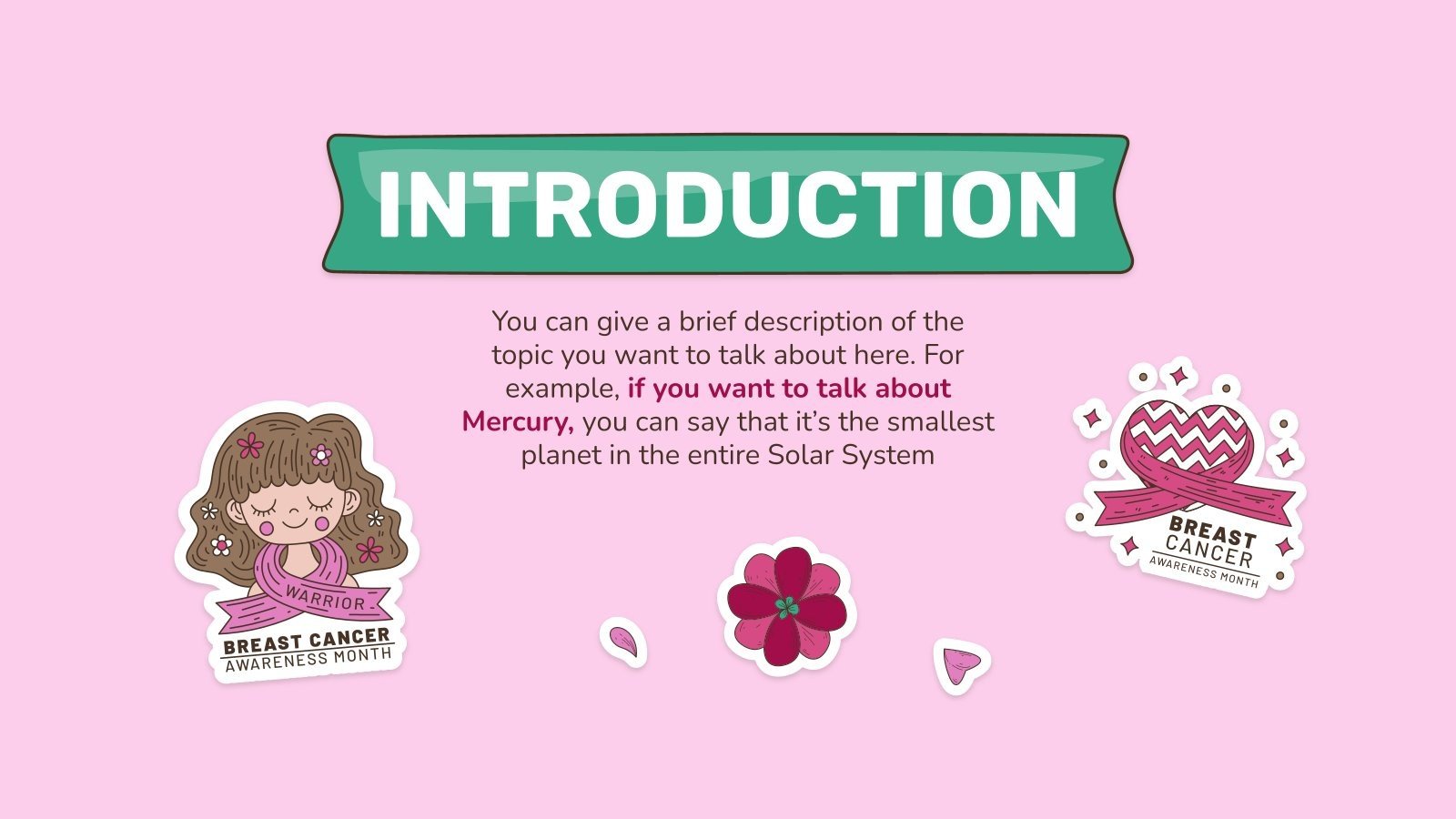 Outubro Rosa | Modelo do Google Slides e PowerPoint