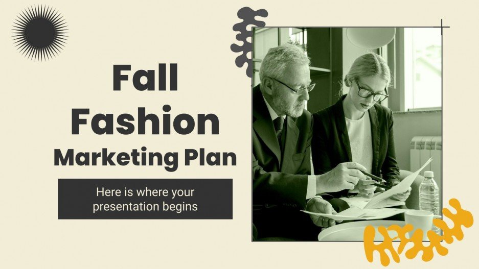 Fall Fashion Marketing Plan | Google Slides & PowerPoint