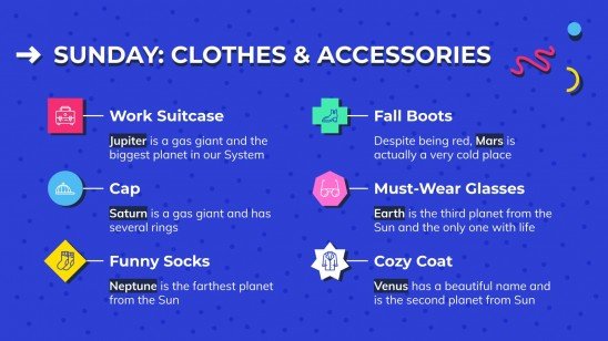 October Daily Slides | Google Slides & PowerPoint template