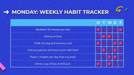 October Daily Slides | Google Slides & PowerPoint template