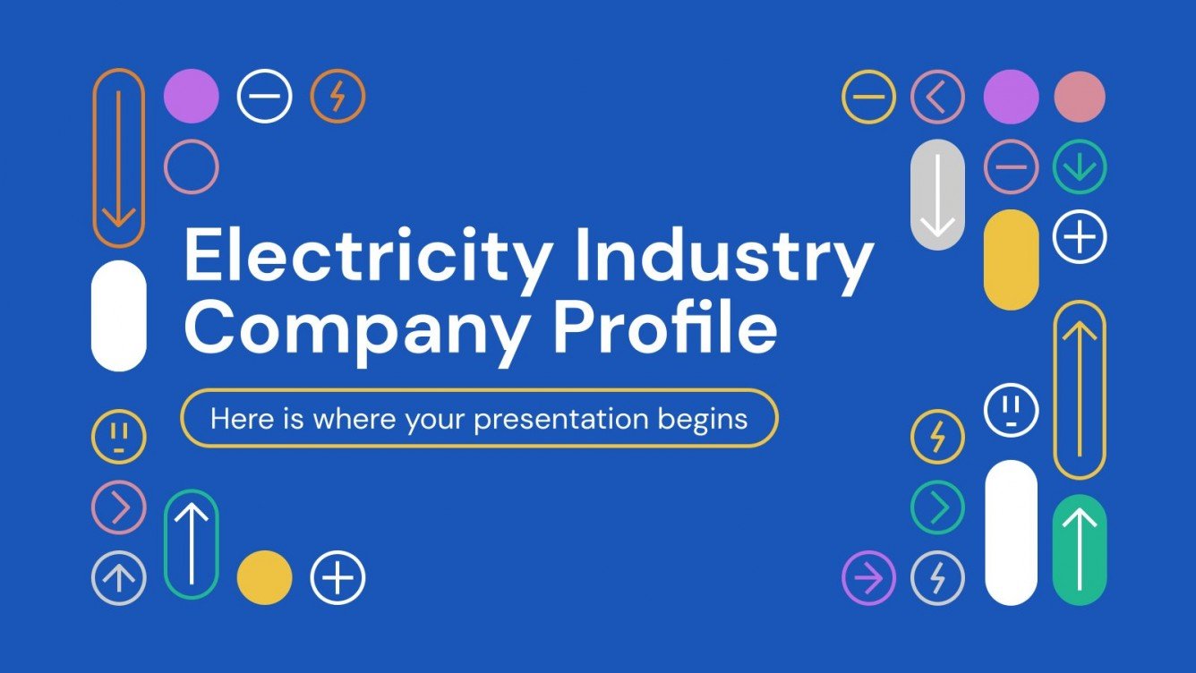 Electricity Industry Company Profile | Google Slides & PPT