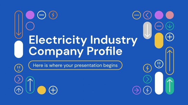 Electricity Industry Company Profile | Google Slides & PPT