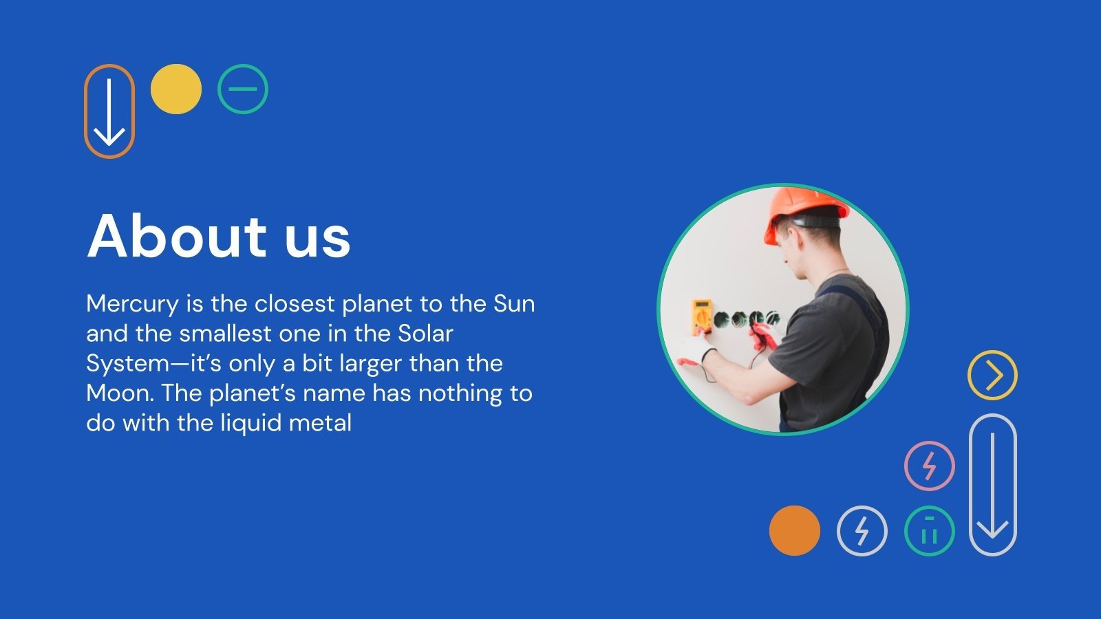 Electricity Industry Company Profile | Google Slides & PPT