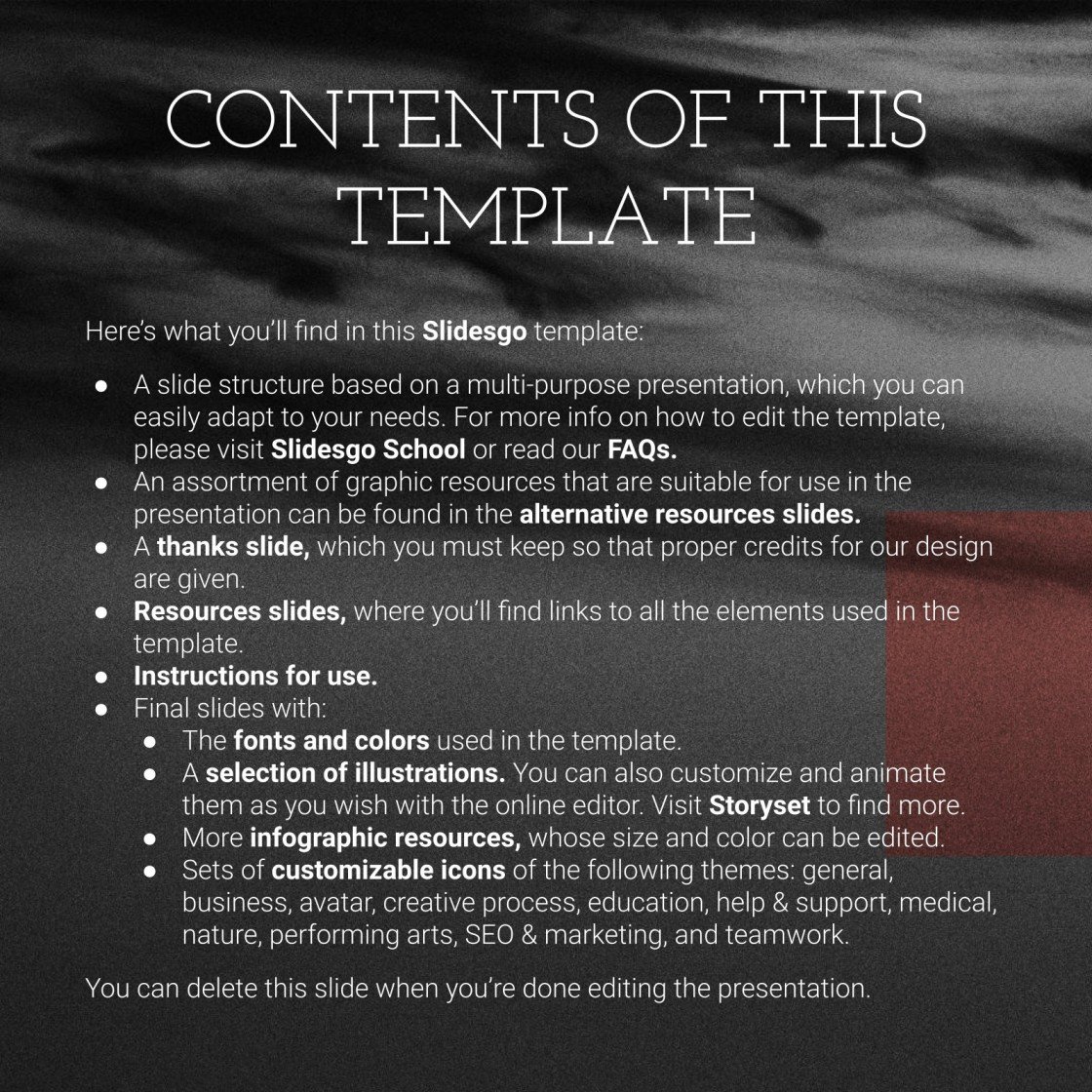 Black Clouds & Silver Linings | Google Slides & PowerPoint