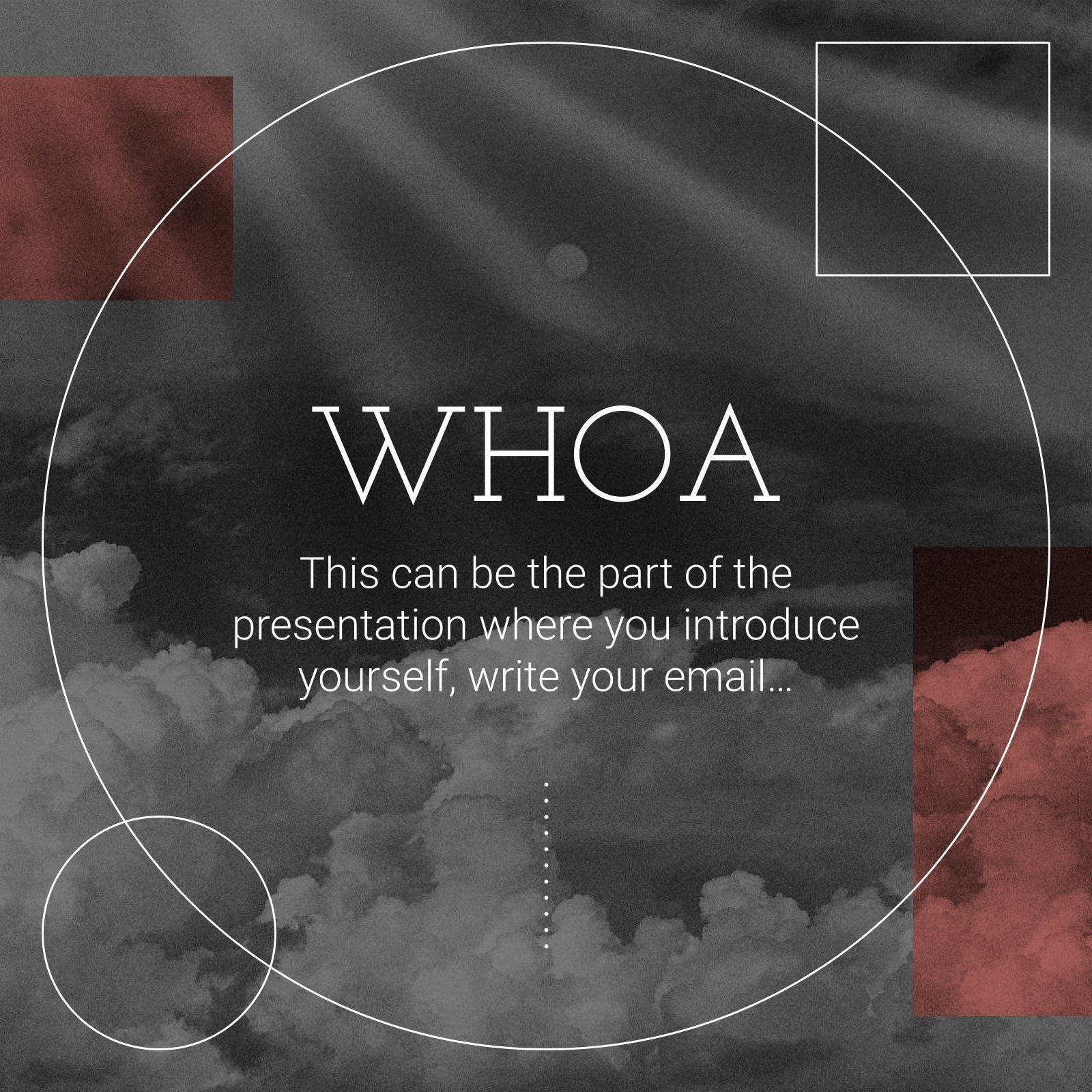 Black Clouds & Silver Linings | Google Slides & PowerPoint