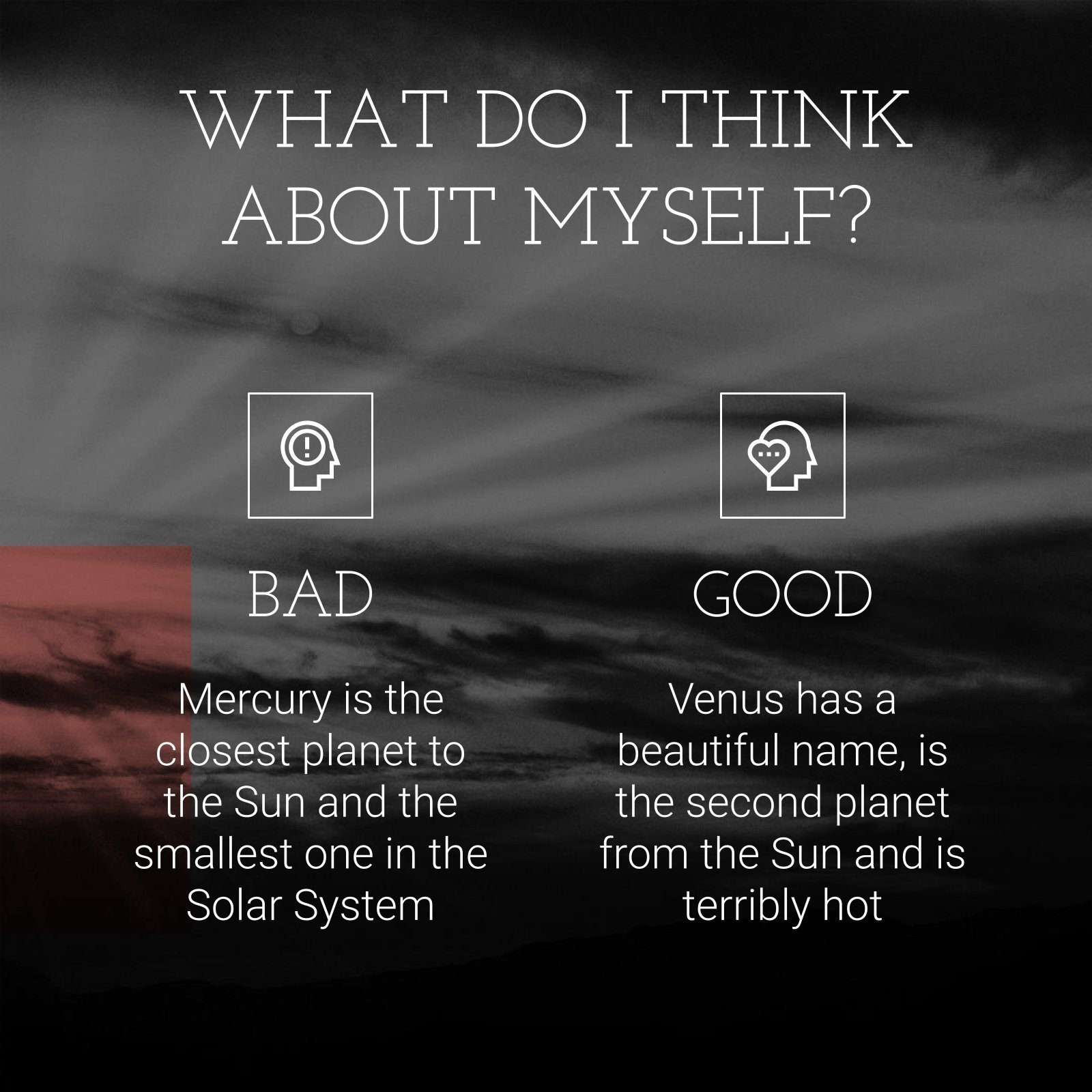 Black Clouds & Silver Linings | Google Slides & PowerPoint