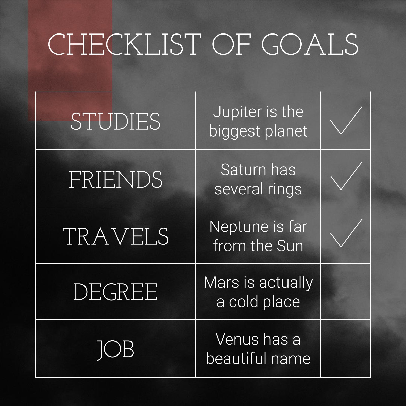 Black Clouds & Silver Linings | Google Slides & PowerPoint