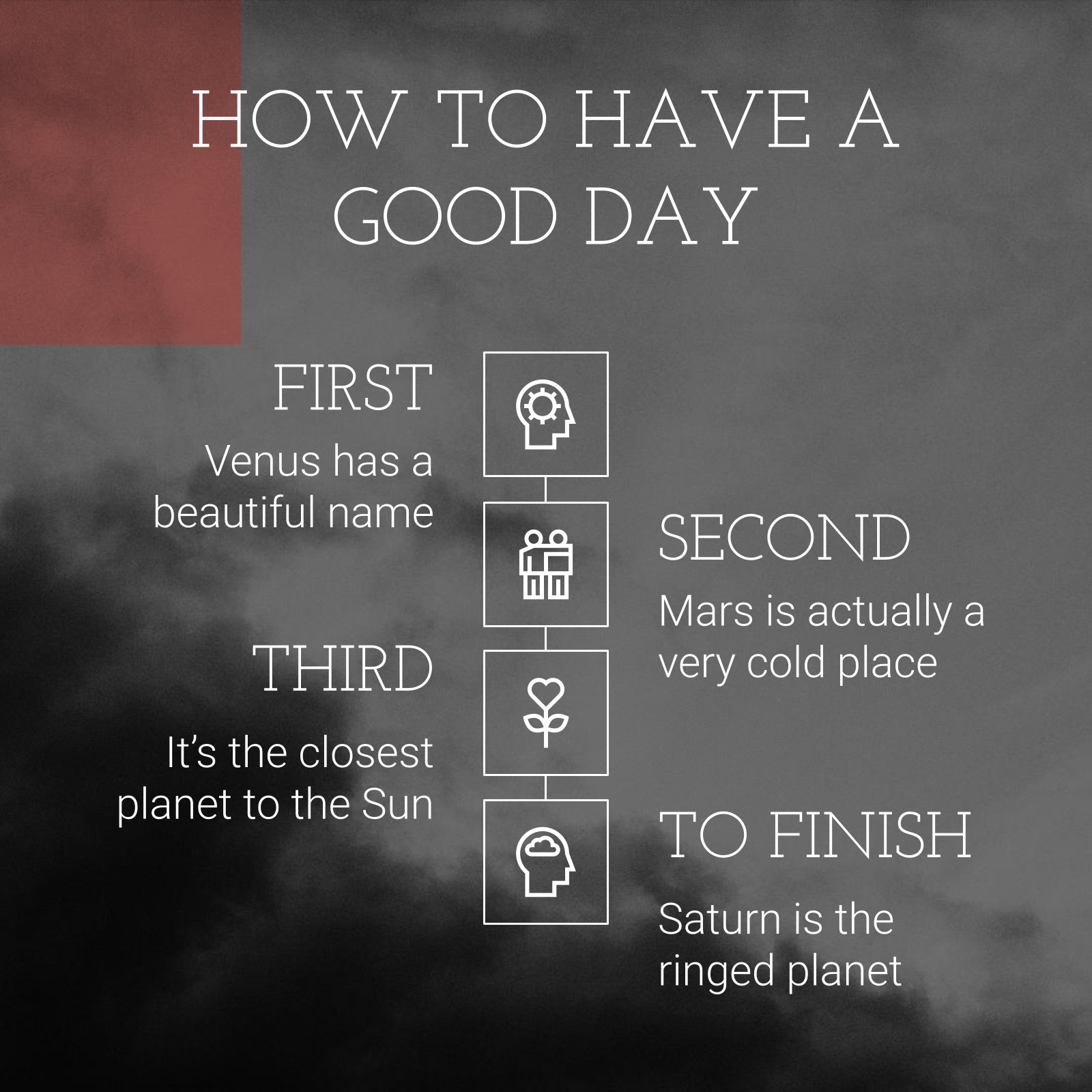 Black Clouds & Silver Linings | Google Slides & PowerPoint