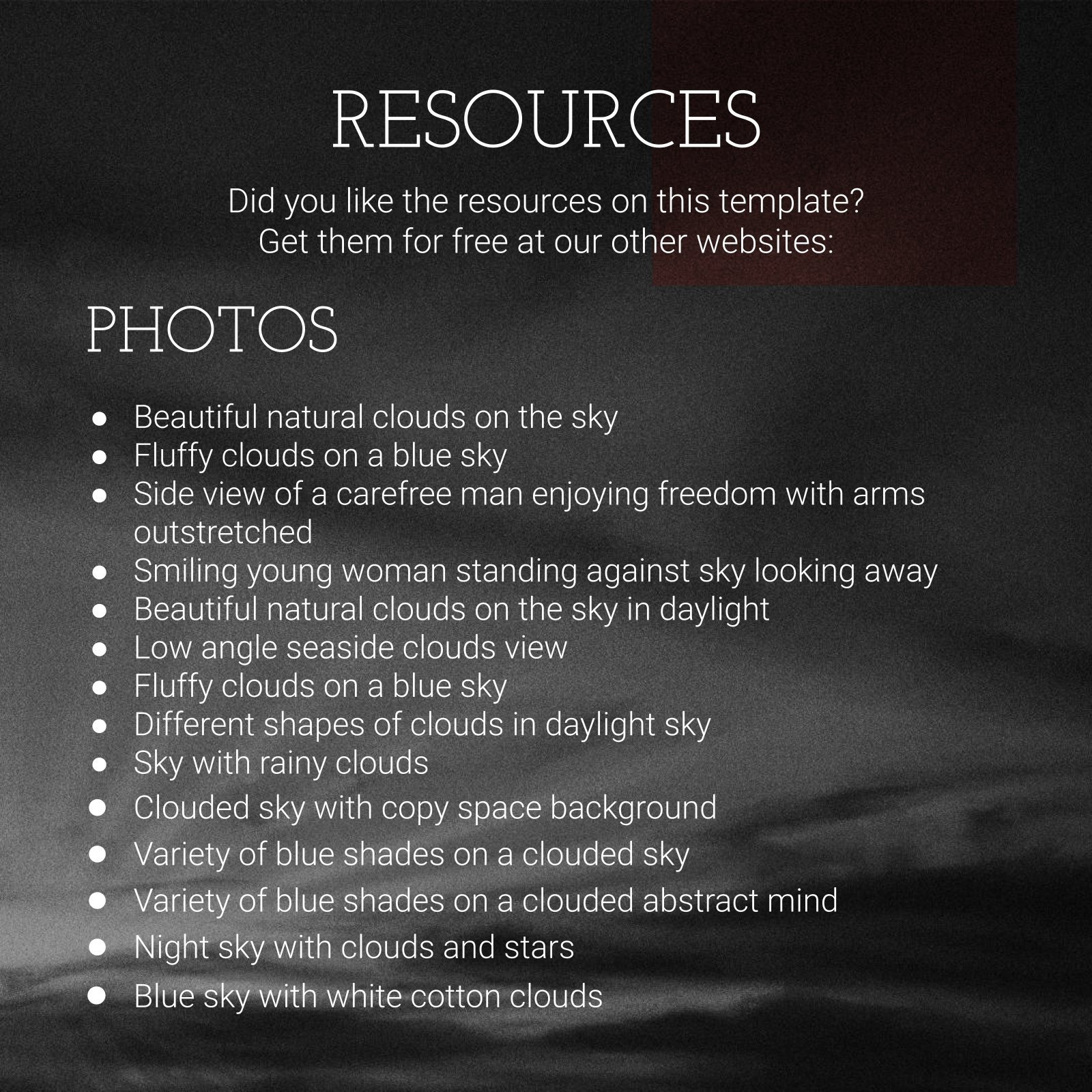 Black Clouds & Silver Linings | Google Slides & PowerPoint