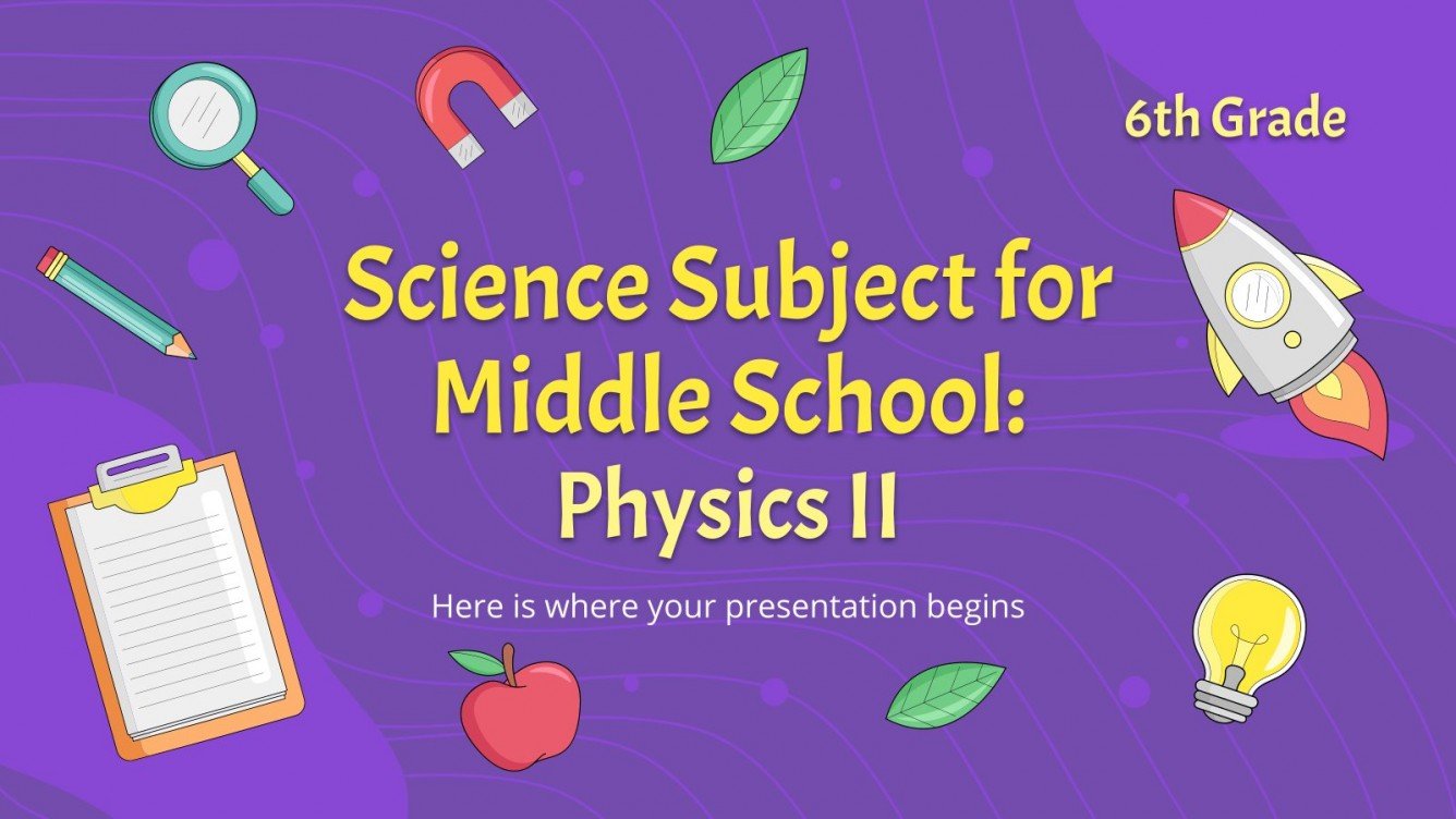 Kostenlose Physik-Vorlagen für Google Slides und PowerPoint